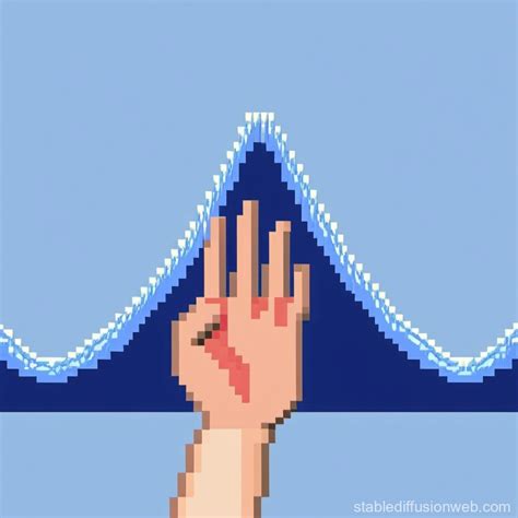 Handheld Sine Wave Demonstration Stable Diffusion Online