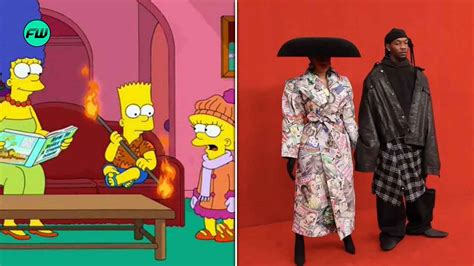 Balenciaga Collaborates With The Simpsons For Its Ss22 Collection