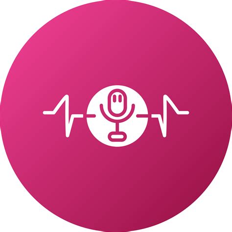 Voice Recognition Icon Style 21805698 Vector Art At Vecteezy
