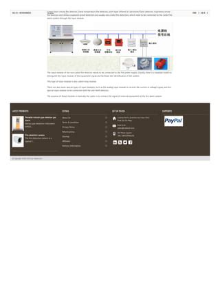 Fire Alarm Input Module PDF