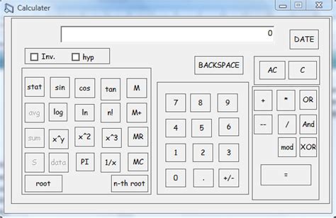 19 Main Interface Of Calculator Download Scientific Diagram