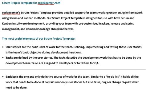 Agile Project Plan Template And Sample How To Plan Business Template Project Plans