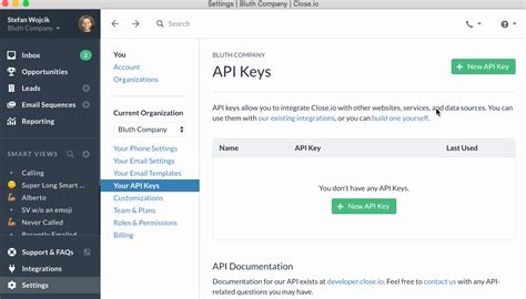 Api Keys
