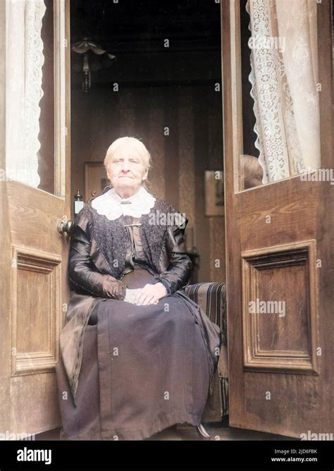 Mrs Palmer Proudly Photographed At The Grand Old Age Of 102