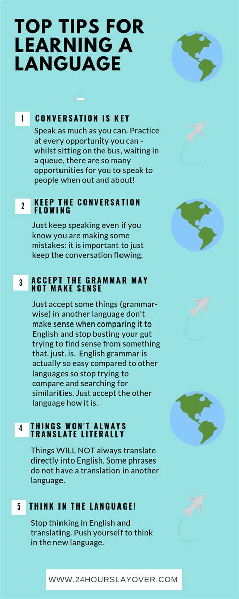 Top Tips For Learning A Foreign Language 24 Hours Layover
