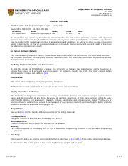 CPSC449 P2023 LEC1 Outline Pdf Department Of Computer Science ICT 602 403 220 6015 Cpsc Cpsc