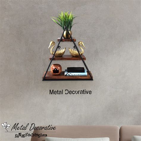 خرید شلف فلزی دیواری مثلثی بهترین قیمت و کیفیت از تولیدی