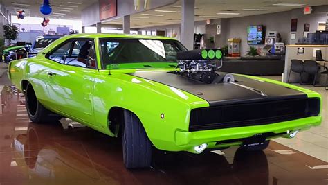 94 1968 Dodge Charger Rt With Blower Responsive Blogger Template