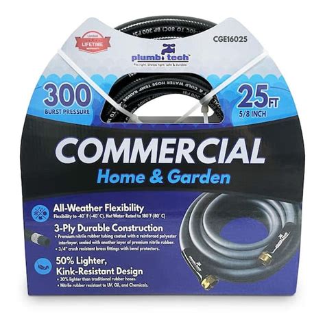 Plumb Tech Fits Right Always Tight Safe And Durable 58 In Dia X 25