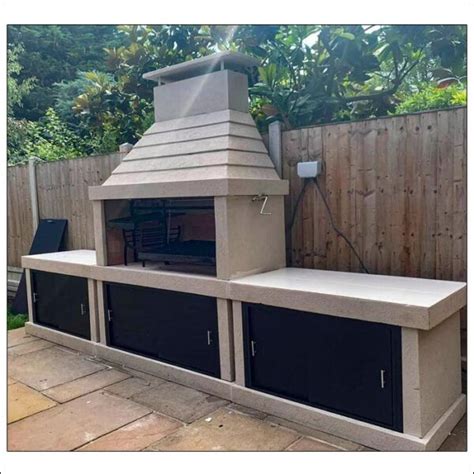 Asador De Concreto Fotos De Diseños Cómo Construir Y Ventajas