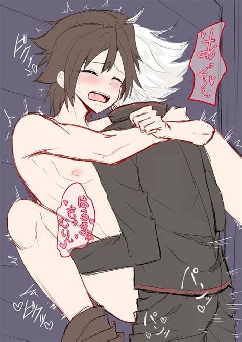 Rule 34 2boys Against Wall Anal Blush Lifting Male Only Multiple Boys Nude Penetration Sex