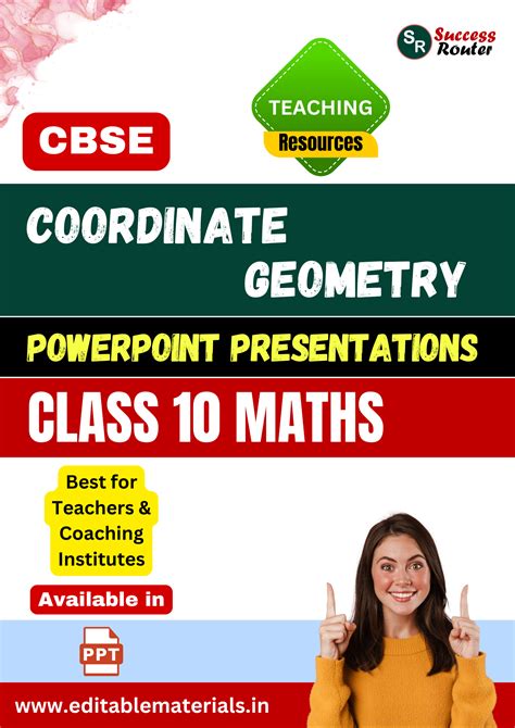 Coordinate Geometry Ppt For Cbse Class 10 Maths For Teaching Editable Materials