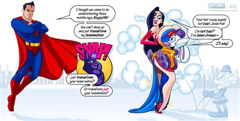 Rule 34 Cleavage Dc Gender Transformation Gnomeoo High Heels