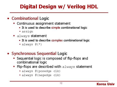 comp 211 computer logic design lecture 5 verilog