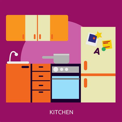 Kitchen Conceptual Illustration Design 470276 Vector Art At Vecteezy
