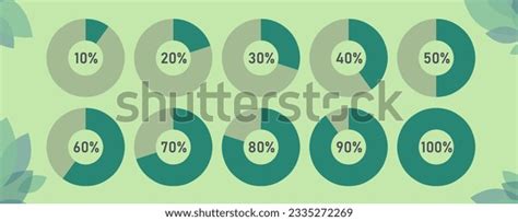 Piechart Build Over 3 Royalty Free Licensable Stock Vectors Vector