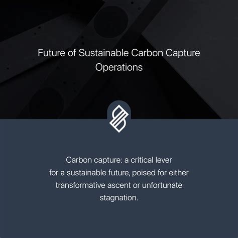 Future Of Sustainable Carbon Capture Operations → Scenario