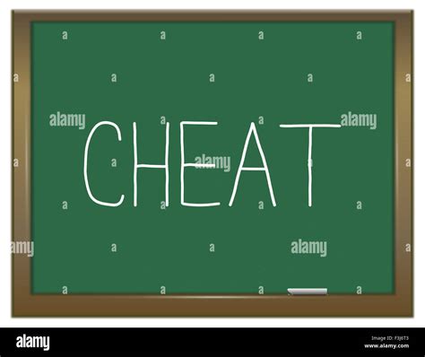 Cheater Cut Out Stock Images Pictures Alamy