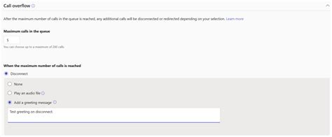 Teams Call Queues Now Support Greetings In Exception Handlings