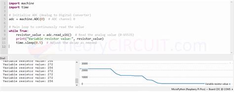 Raspberry Pi Pico ADC Reading Tutorial