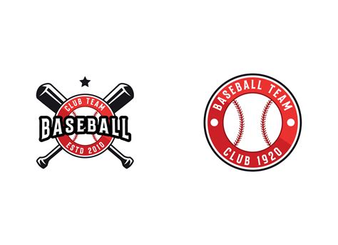 Baseball Logo Design Baseball Softball Team Club Academy Championship