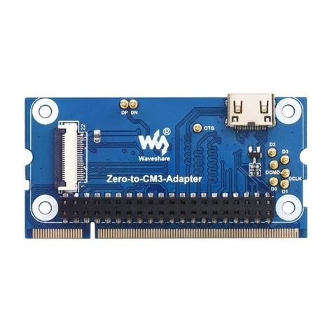 Raspberry Pi Zero 2w į Cm3 Adapteris Waveshare 22590 žema Kaina