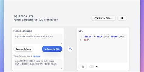 Sql Translator入门学习资料 将自然语言转换为sql的ai工具 懂ai