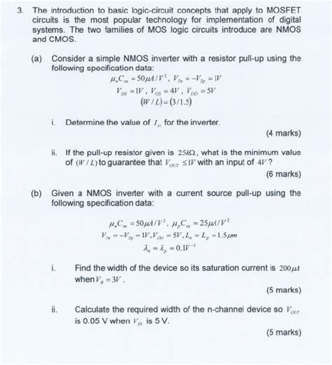 Solved The Introduction To Basic Logic Circuit Concepts Chegg