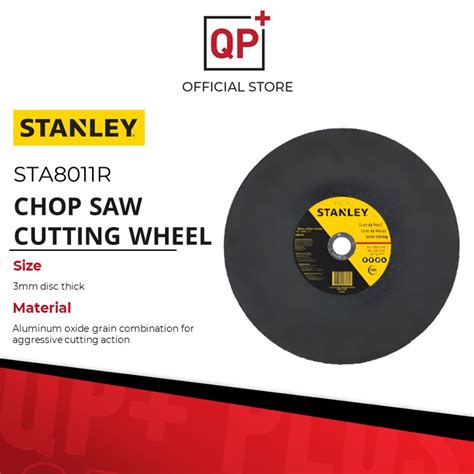 Stanley 14 Metal Cutting Disc Sta8011r For Chop Saw Cutting Machine