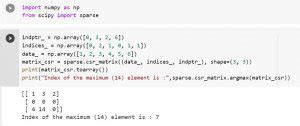 Understand SciPy's CSR Matrix