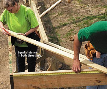 Angled Corner And Joists Better Homes Gardens