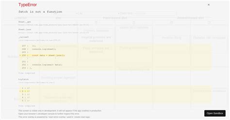 Test Spreadsheet Codesandbox