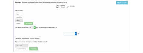 solved exercise eliminate the parameter and find a