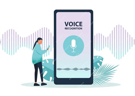 Premium Vector Ai Voice Assistant Speech Driven Modern User Interface Business Networks Concept