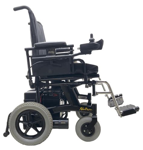 Invacare Nutron R51 Folding Power Wheelchair 20 X 17 Seat Anti Tip