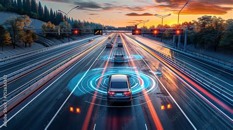 Sensing System And Wireless Communication Network Of Vehicle Autonomous Car Driverless Car