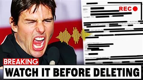 Leaked Email Reveals Sex Secret Keeping Tom Cruise In Scientology Youtube