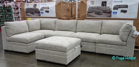 Thomasville 6 Pc Modular Fabric Sectional Is Back At Costco