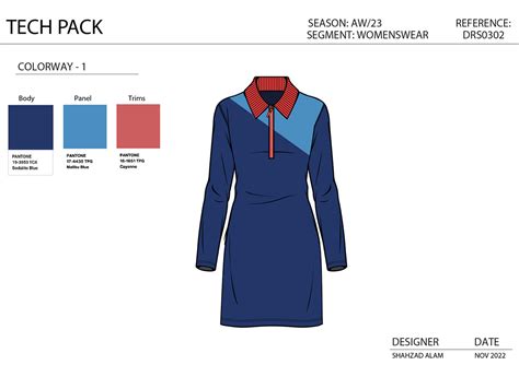 Techpack Design On Behance