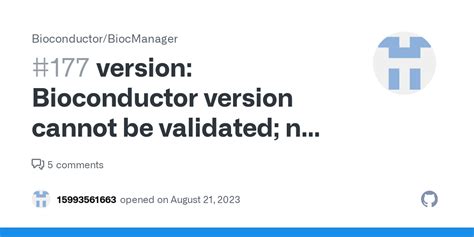 version bioconductor version cannot be validated no internet