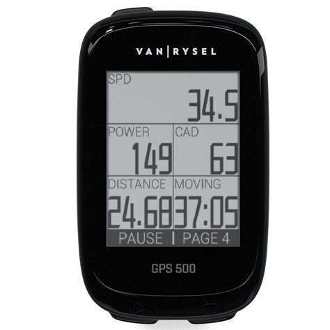 Gps Cyclometer 500 Van Rysel Decathlon
