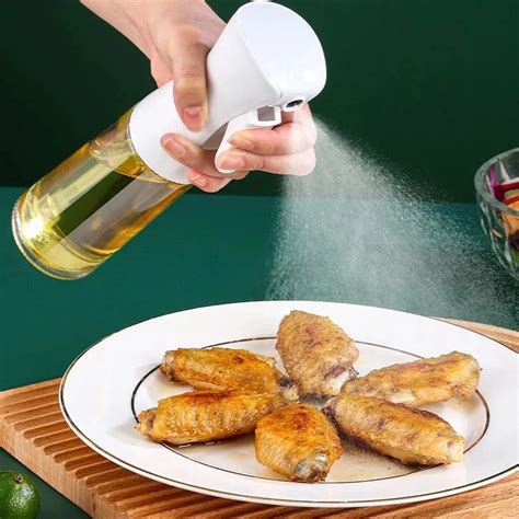 주방 요리 올리브 오일 디스펜서 캠핑 피크닉 바비큐 베이킹 스프레이 오일 병 용기 가제트 200 500ml