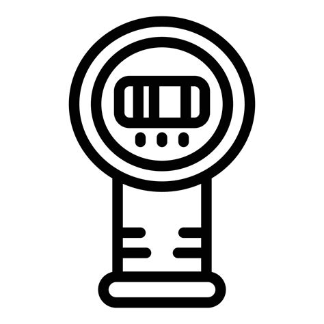 Laser Thermometer Diagnostic Icon Outline Style 15891713 Vector Art At Vecteezy