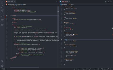 Posicionamento imagem HTML e CSS parte crie uma página da Web Alura Cursos online de