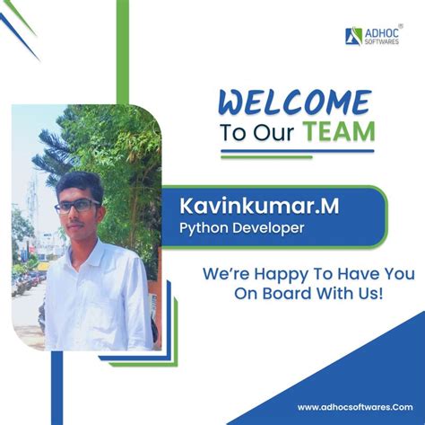 Adhoc Softwares On Linkedin Newhire Pythoncoding Teamdynamics