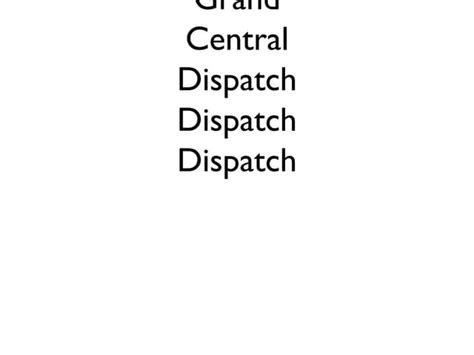 Grand Central Dispatch Ppt