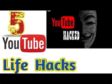 YOUTUBE Life Hacks That Can Change Your Life Top Secret Tricks YouTube