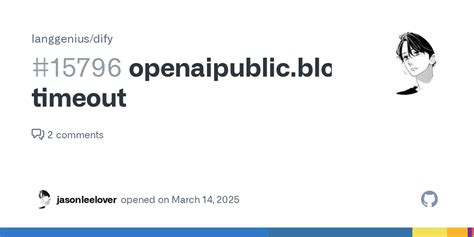 Timeout · Issue 15796 · Langgeniusdify · Github