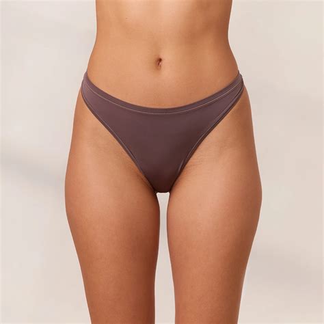 Barely There Thong Damson Lounge