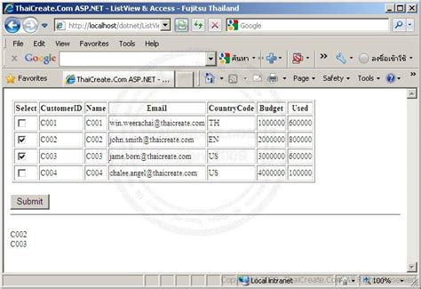asp listview control microsoft access mdb system data oledb